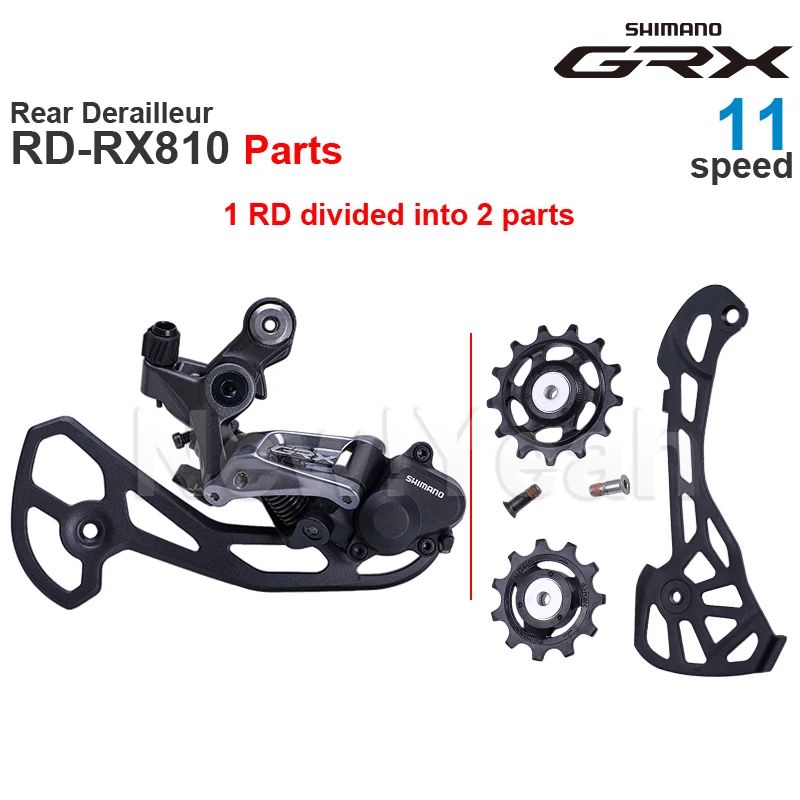 Desviador-traseiro-Shimano-RD-GRX-RX810-RD-RX810-11-velocidades-pe-as ...