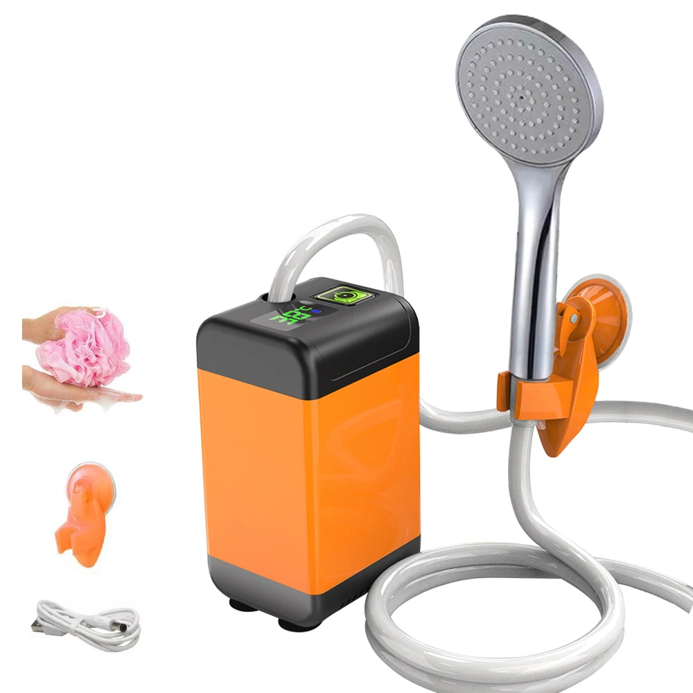 New-Portable-Outdoor-Camping-Shower-Pump-with-Intelligent-Digital ...
