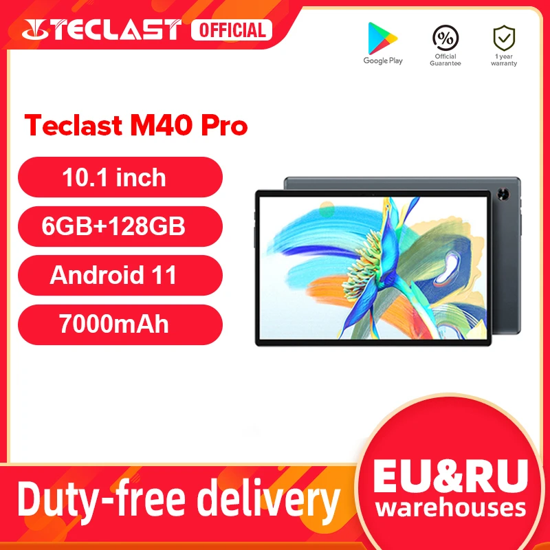 Teclast M40 Pro 10.1 Tablets Android Android 11 Comprimidos 1920x1200 6gb Ram 128gb Rom Unisoc ...