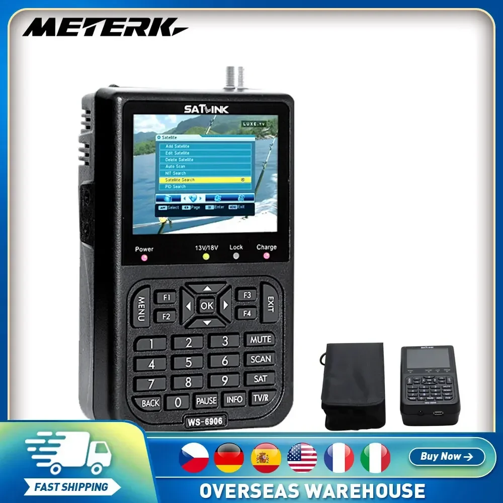 SATLINK-WS6906-3-5in-LCD-Display-Data-Digital-Satellite-Signal-Finder ...