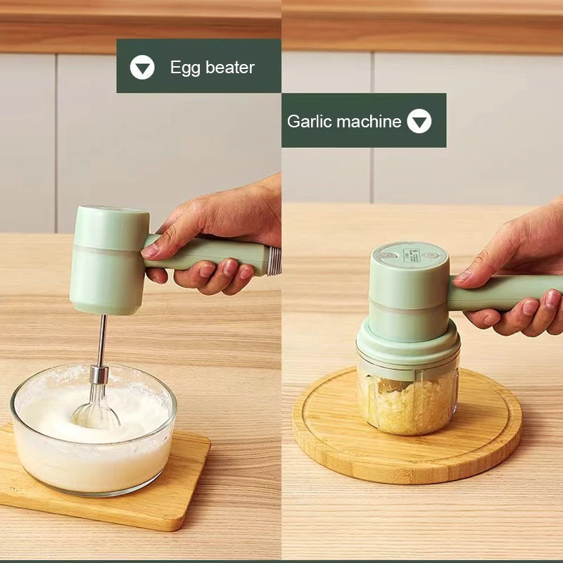 Household USB rechargeable multi function handheld two in one electric ...