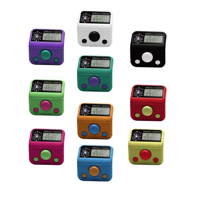 Hand-Tally-Counter-Digital-Finger-Counter-Clickers-Electronic-Finger ...