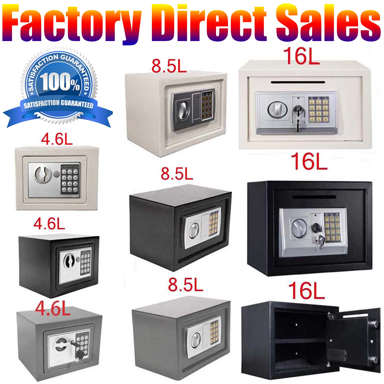 Safe-Box-Digital-Safety-Electronic-Money-Box-for-Cash-Home-Office ...