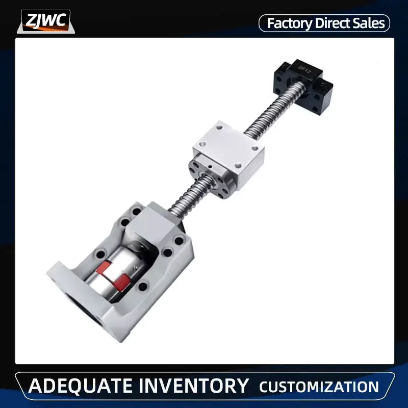 Ball Screw SFU1604 SFU1605 SFU1610 Kit 100mm-850mm C7 D 16mm For CNC ...