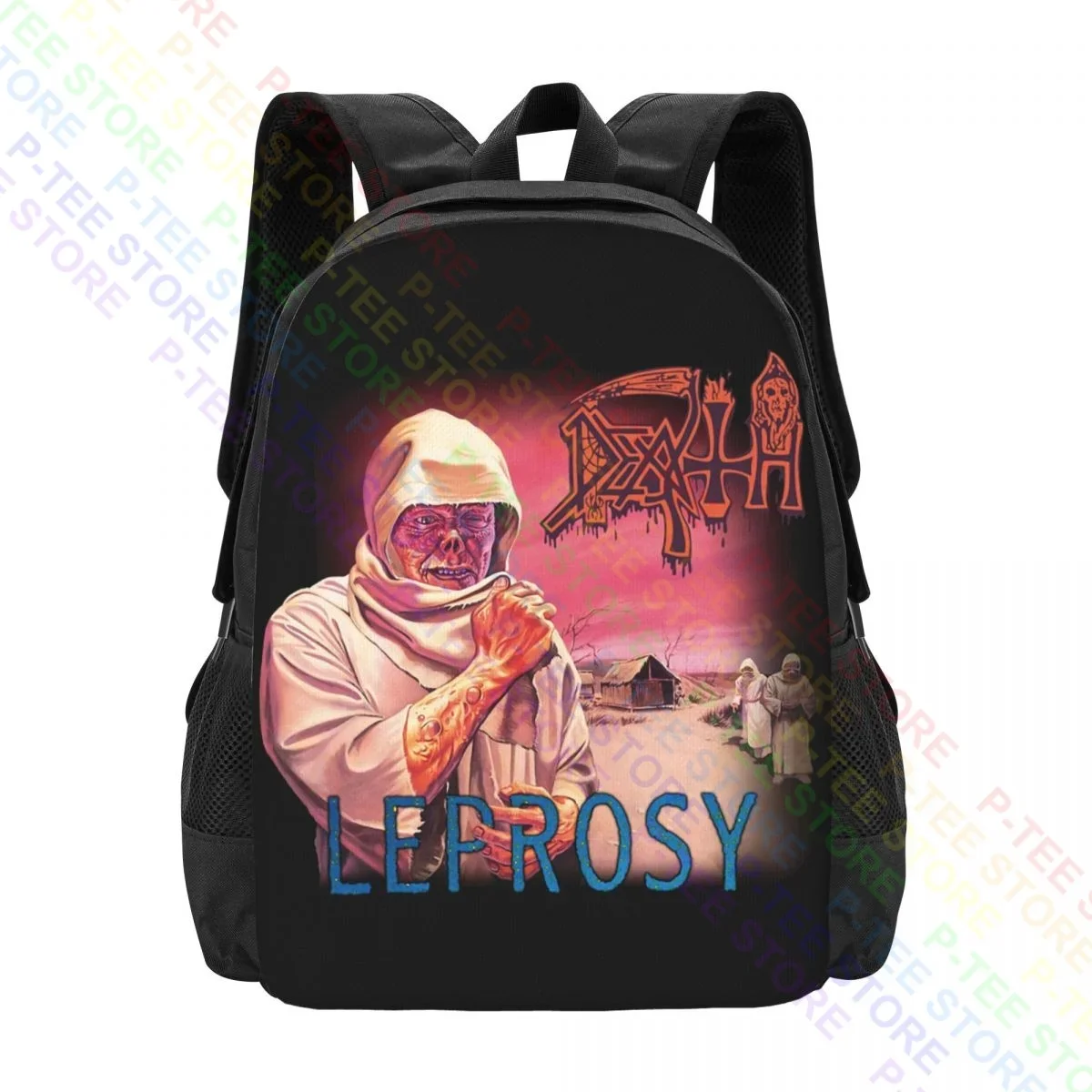 Death Leprosy SchwarzBackpack Large Capacity Vintage Bags For Travel ...