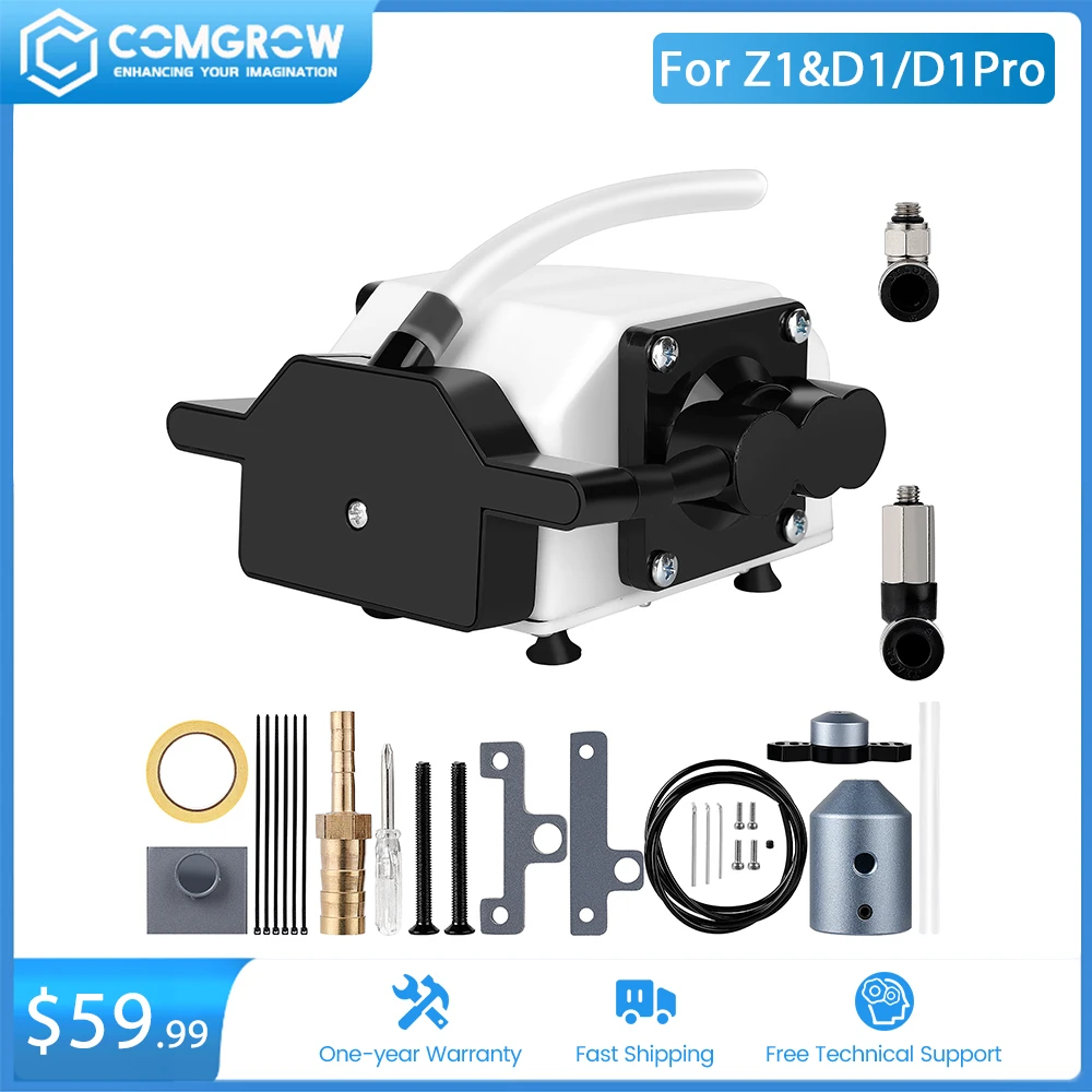 Air Assist Pump Laser Engraver | Comgrow Z1 Laser Engraver | Laser Air ...