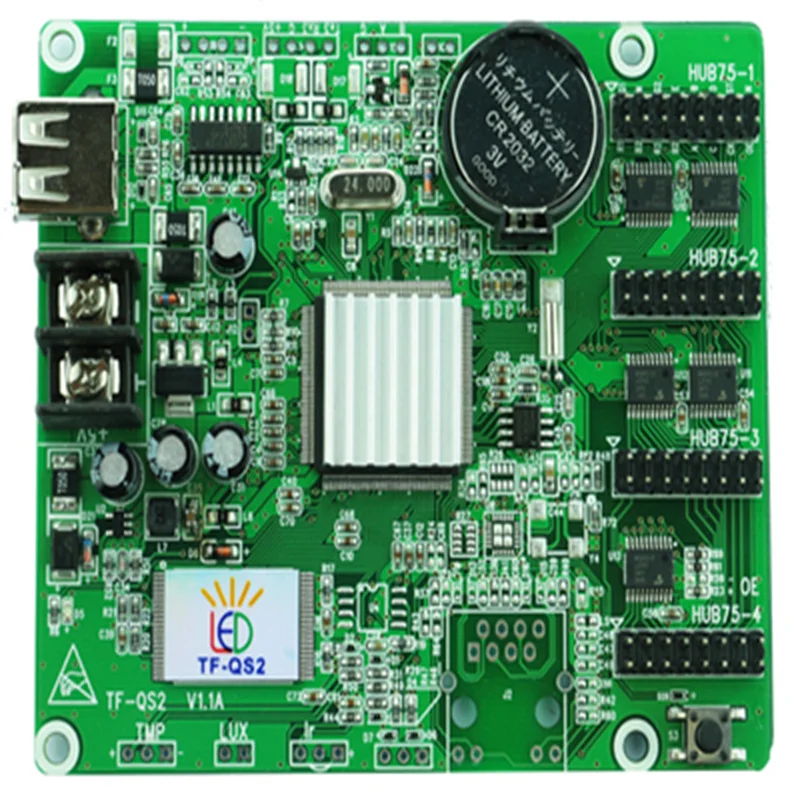 TF QS2 U Disk Full Color Asynchronous LED Display Control Card ...