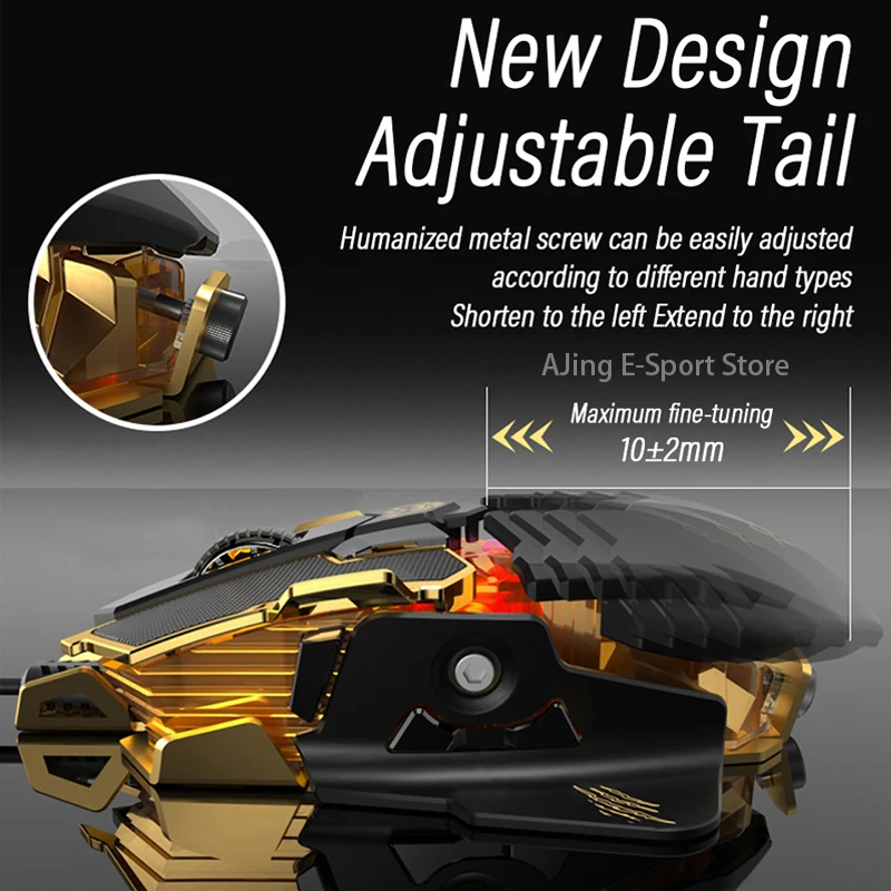 Gold Gaming Mouse