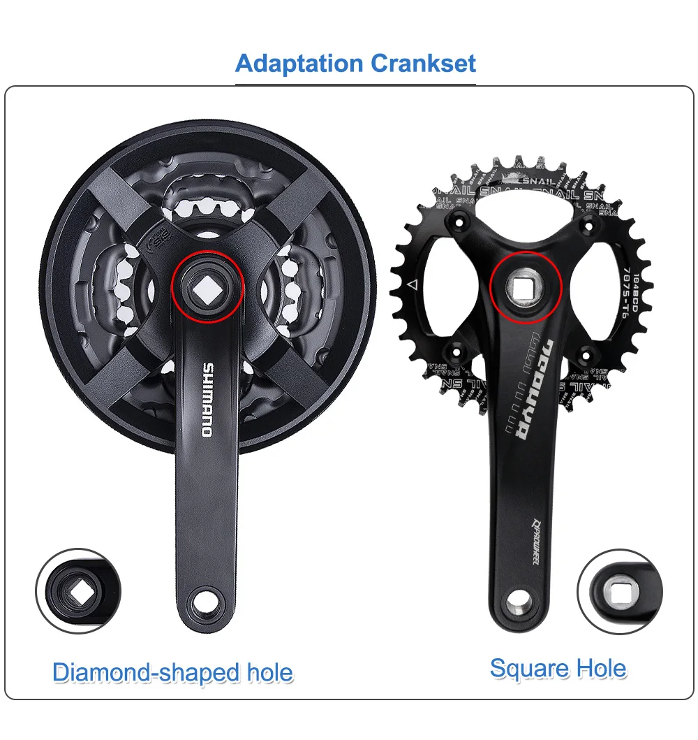 Gineyea BB73-68 113mm Mountain Bike Square Hole Integrated Sealed Bottom Bracket – Imam Cycle Store