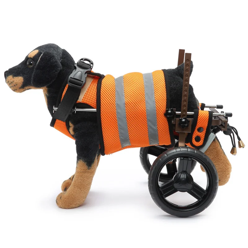 Adjustable-Pet-Dog-Wheelchair-Cart-Disabled-Dog-Assisted-Walk-Car-Pet ...