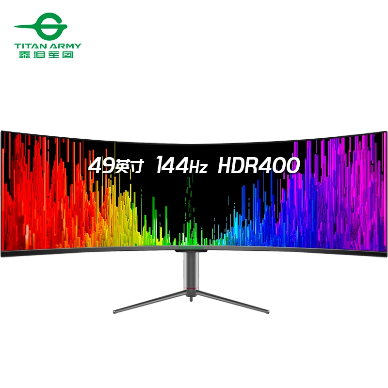 Titan-army49-polegadas-4k144hz-curvado-hdr-32-9-ultra-largo-peixe-tela ...