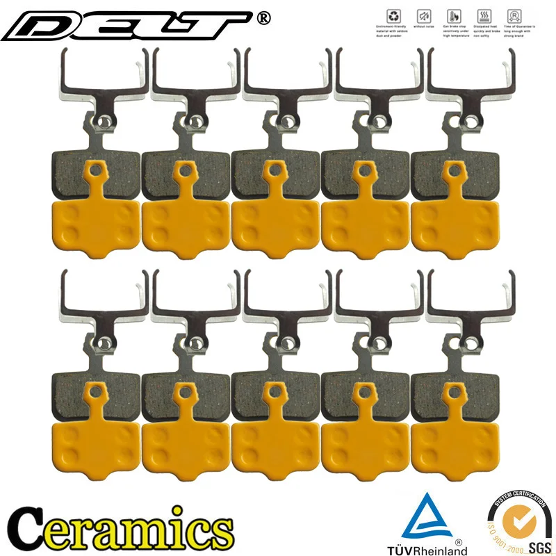 10 Pair Ceramics SRAM 용 자전거 디스크 브레이크 패드 AVID Elixir E1 / 3/5/7/9 ER ...