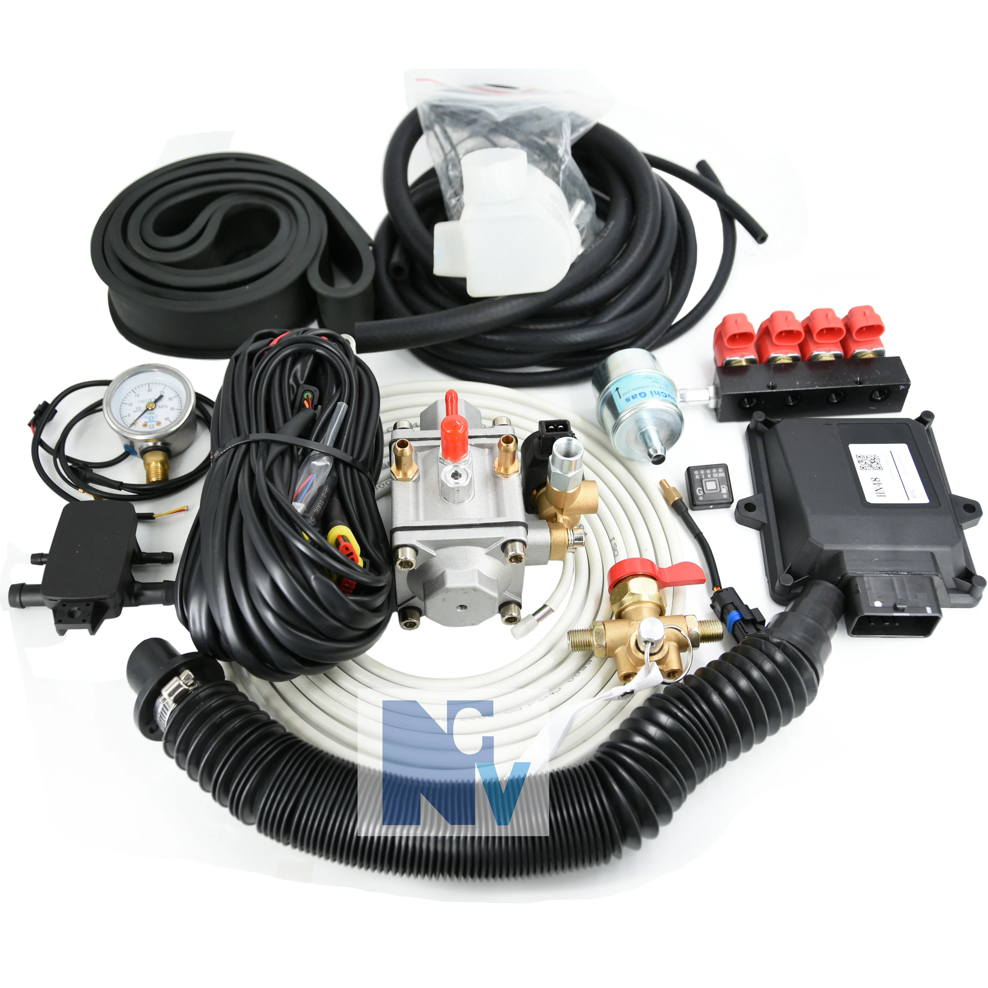 Kit de conversión de GLP HN48, Kit completo de Cng para motor de Gas de ...
