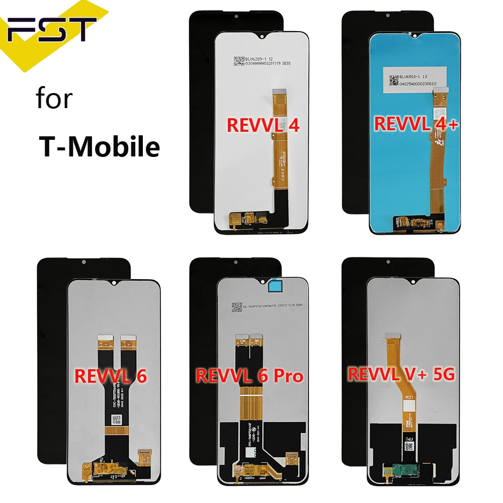 Display-Pantalla-Assembly-For-T-Mobile-REVVL-4-5007Z-V-Plus-V-5G-Revvl ...