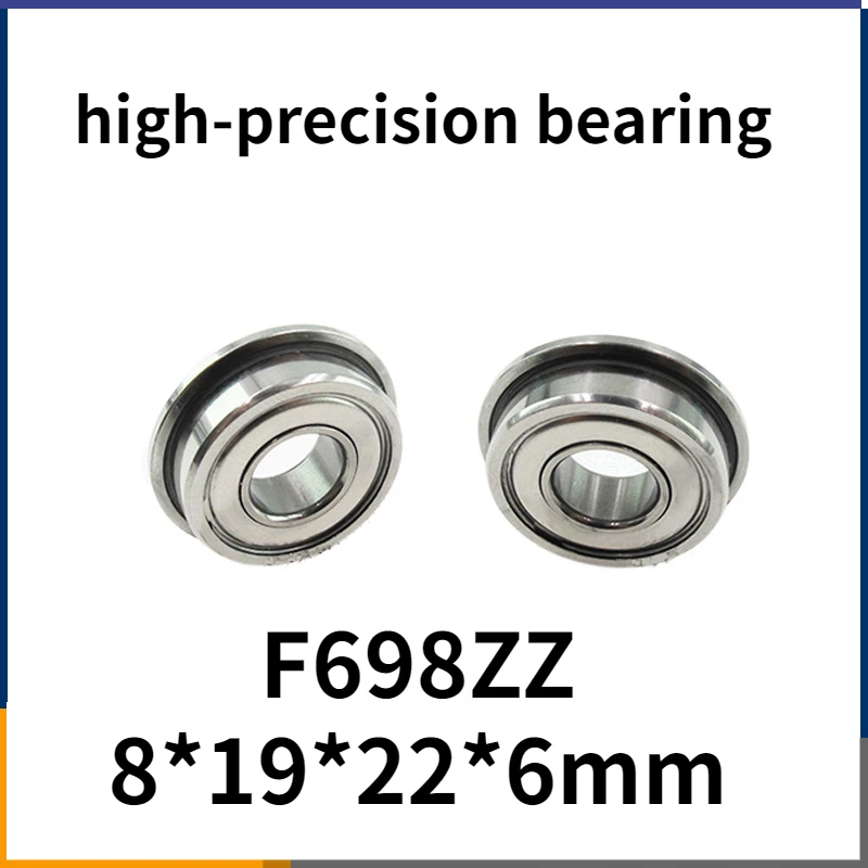 Flange-bearing-F698zz-inner-hole-8mm-outer-diameter-19mm-thickness-6mm ...