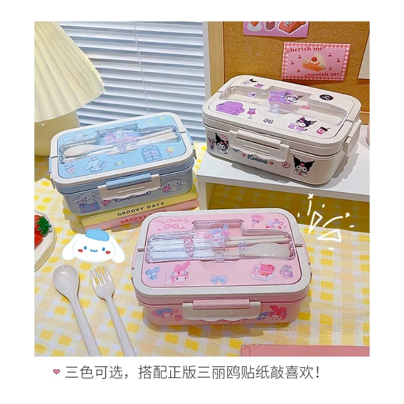 Kawaii-Sanrio-My-Melodic-Cinnamon-Roll-Lunch-box-Anime-bento-box ...