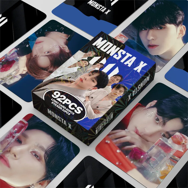 92Pcs-Set-Monsta-X-Boy-Idol-Group-New-Album-Series-Lomo-Cards-HD-Printd ...