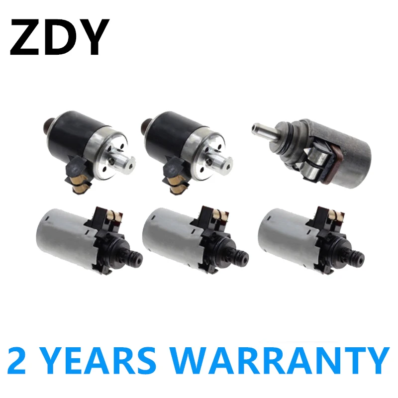 5 Speed 6PCS Solenoids Valve 722.6 RE5F22A Automatic Transmission Valve ...