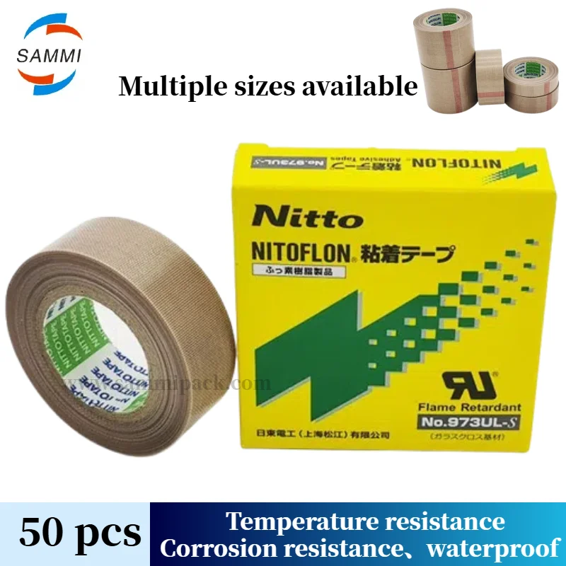50pcs-Original-Nitto-High-Temperature-Resistant-Tape-No-973ul-s-Sealing ...