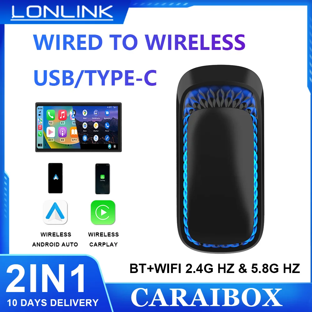 LONLINK-wireless-carplay-adapter-Box-car-machine-Wired-to-Wireless-USB ...
