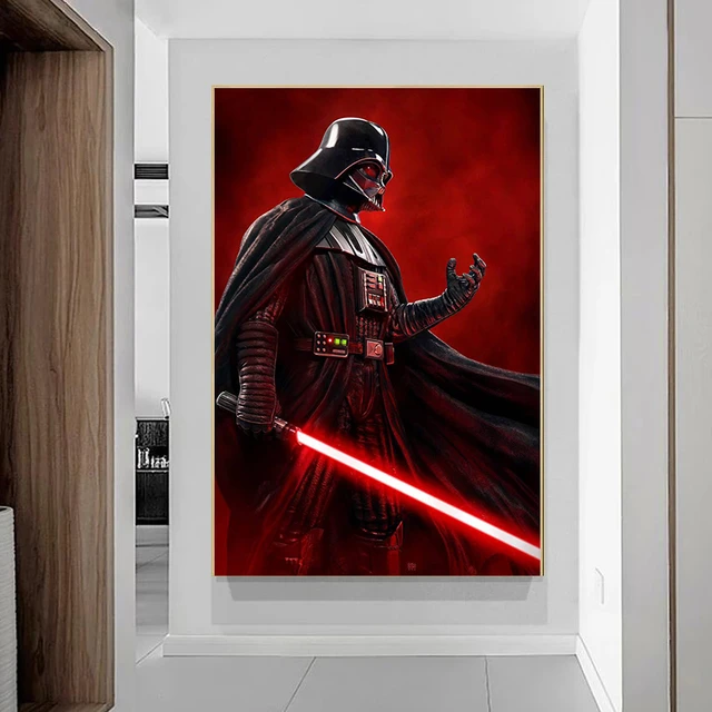 Darth Vader Oil Painting