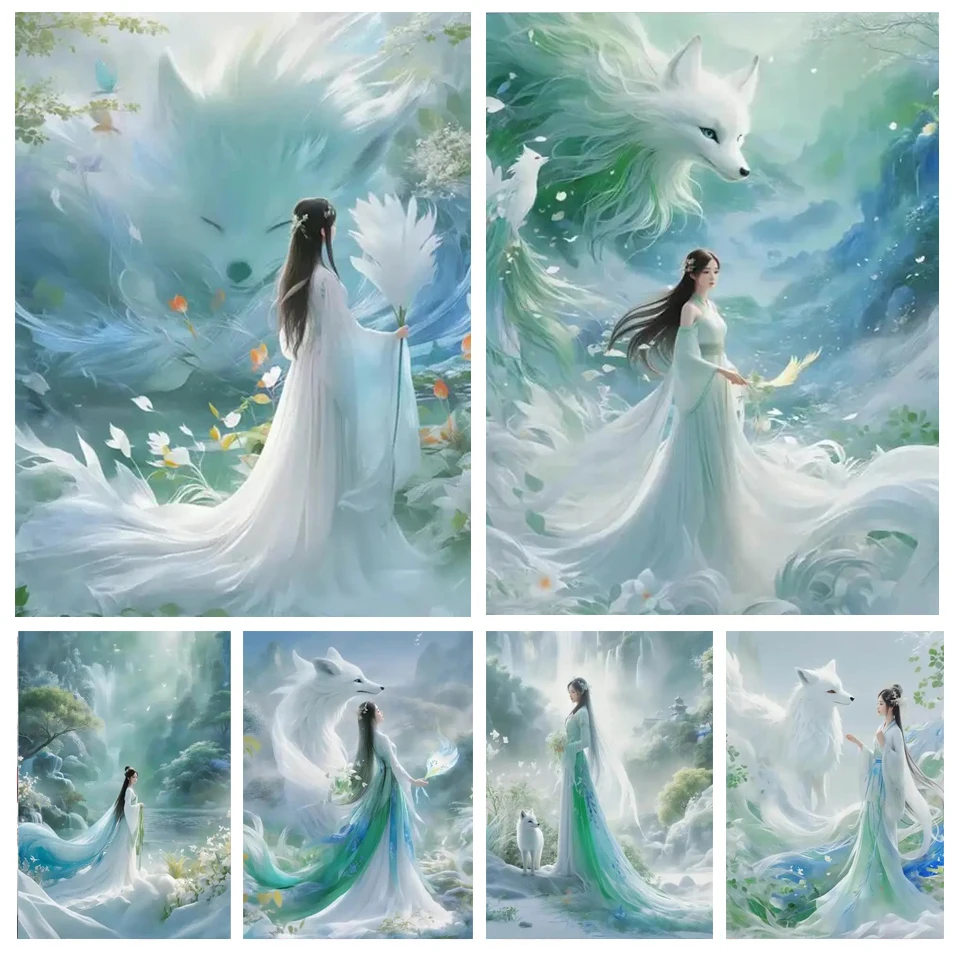 Elf-Diamond-Painting-New-2024-5D-Diy-Full-Square-Round-Diamond-Mosaic-Embroidery-Ancient-Beauty ...