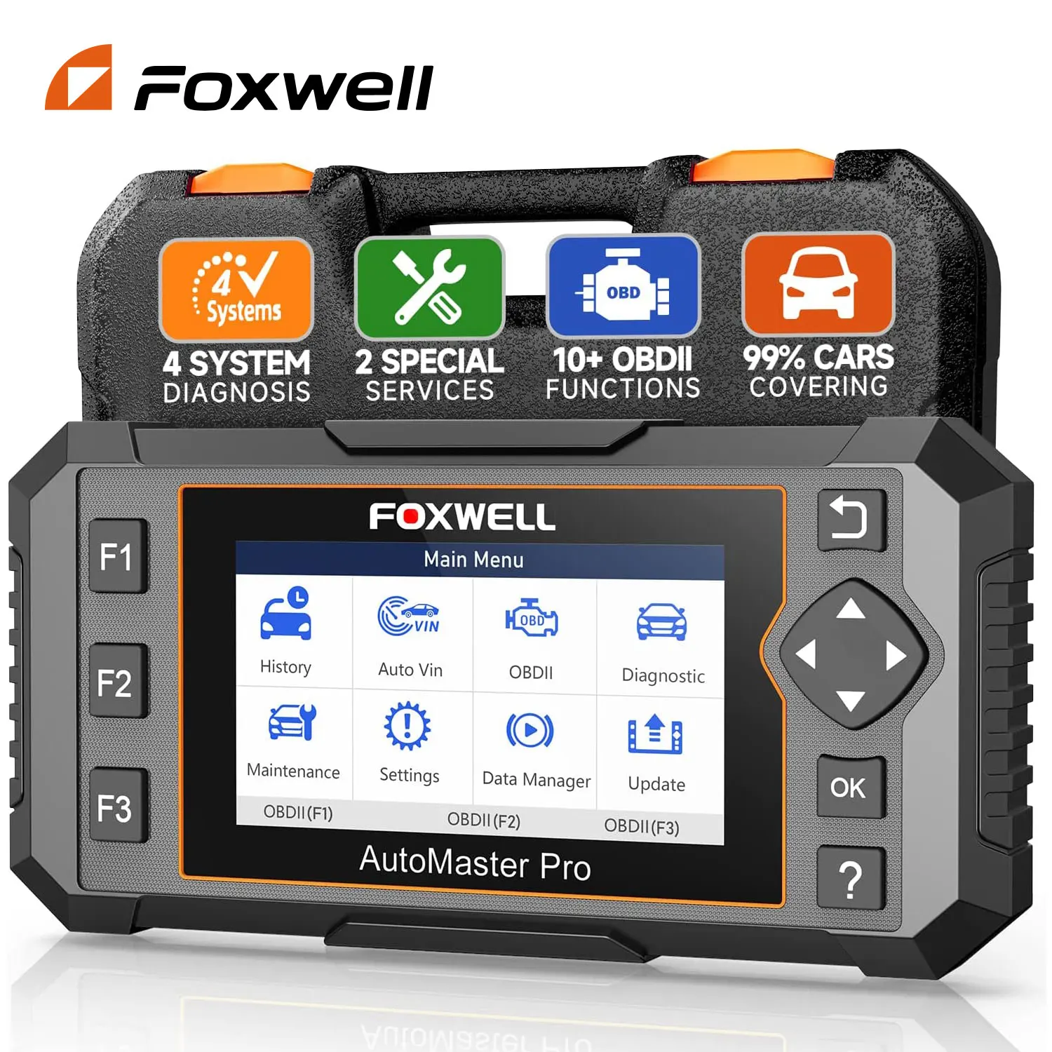 FOXWELL – NT614 Elite Scanner OBD2, outil de Diagnostic pour ...