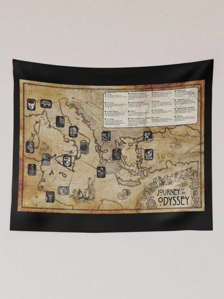 Odyssey Map Of Journey In Order
