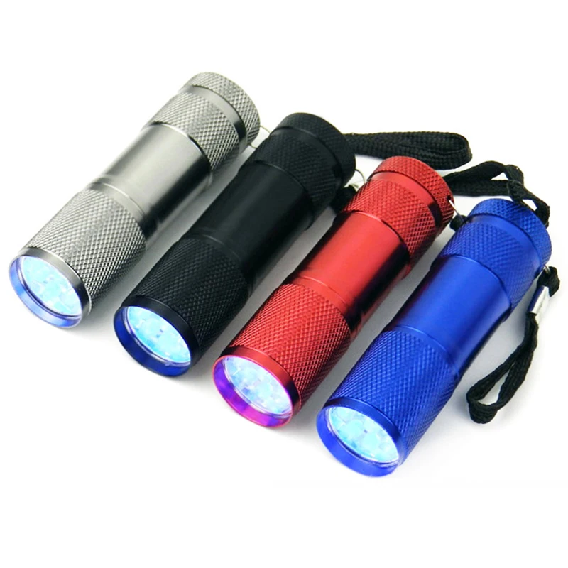Black-Light-Flashlight-395nm-UV-Handheld-Black-Light-Mini-Torch-Light ...