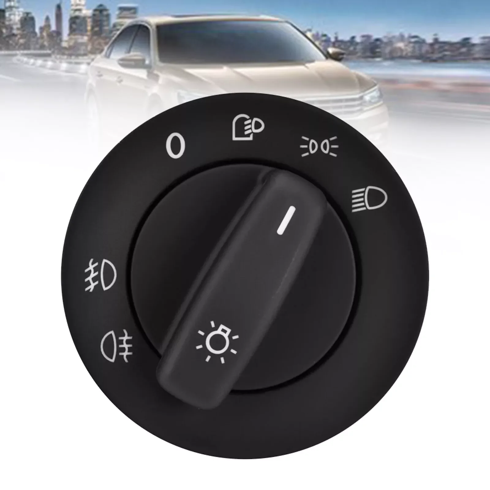 1pcs Car Headlight Light Switch FOR VW CADDY PASSAT JETTA TOURAN GOLF ...