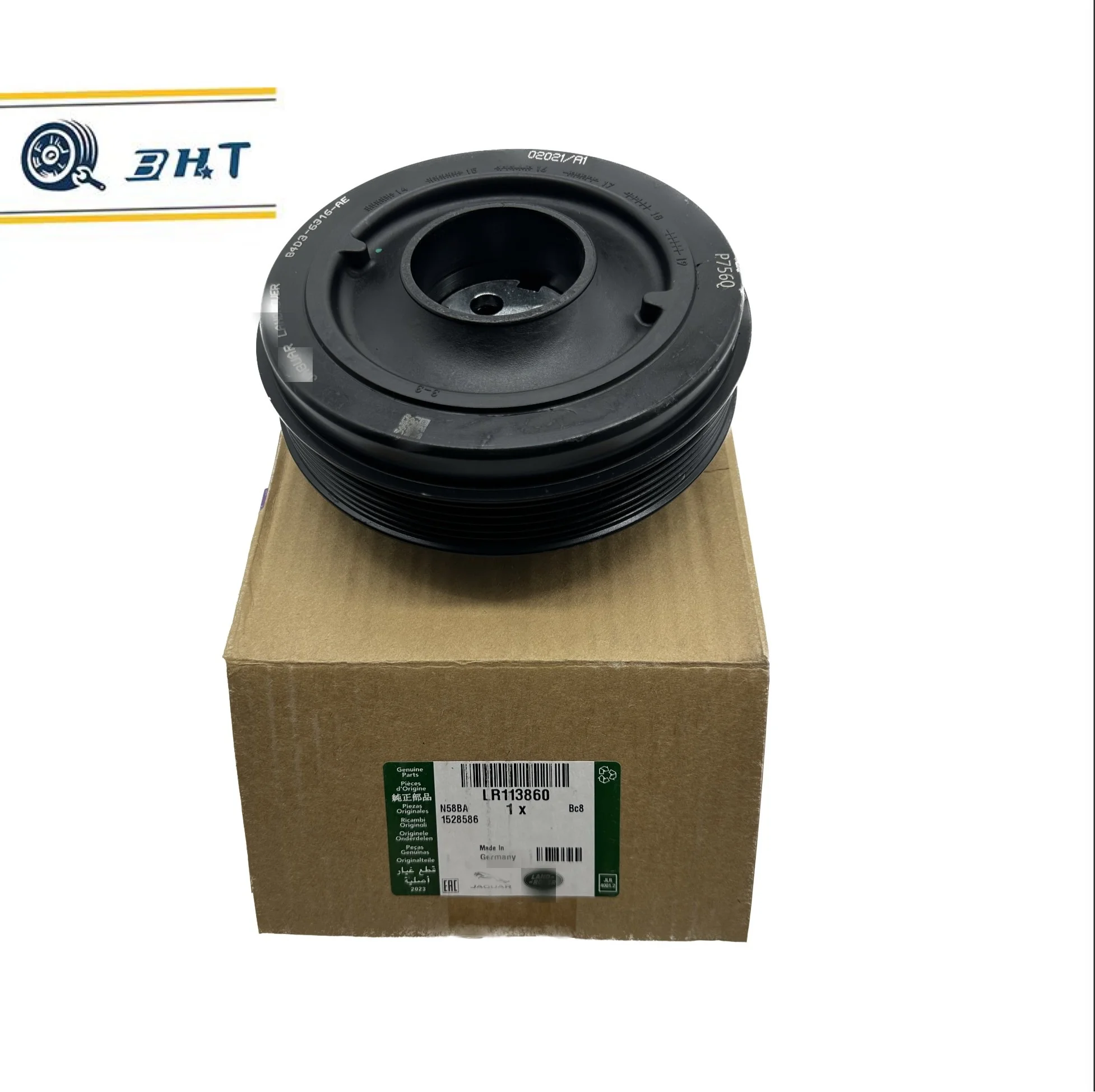 Crankshaft-Pulley-LR074072-LR113860-For-Land-Rover-Defender-Discovery-5 ...