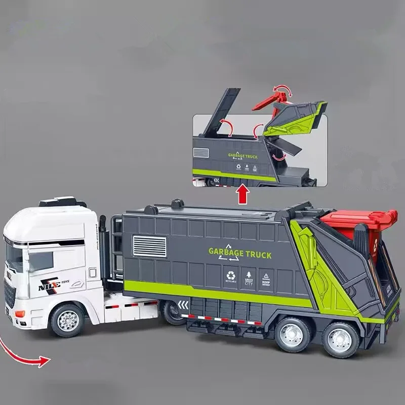 1-30-City-Garbage-Truck-Car-Model-Simulation-Garbage-Sorting-Sanitation ...