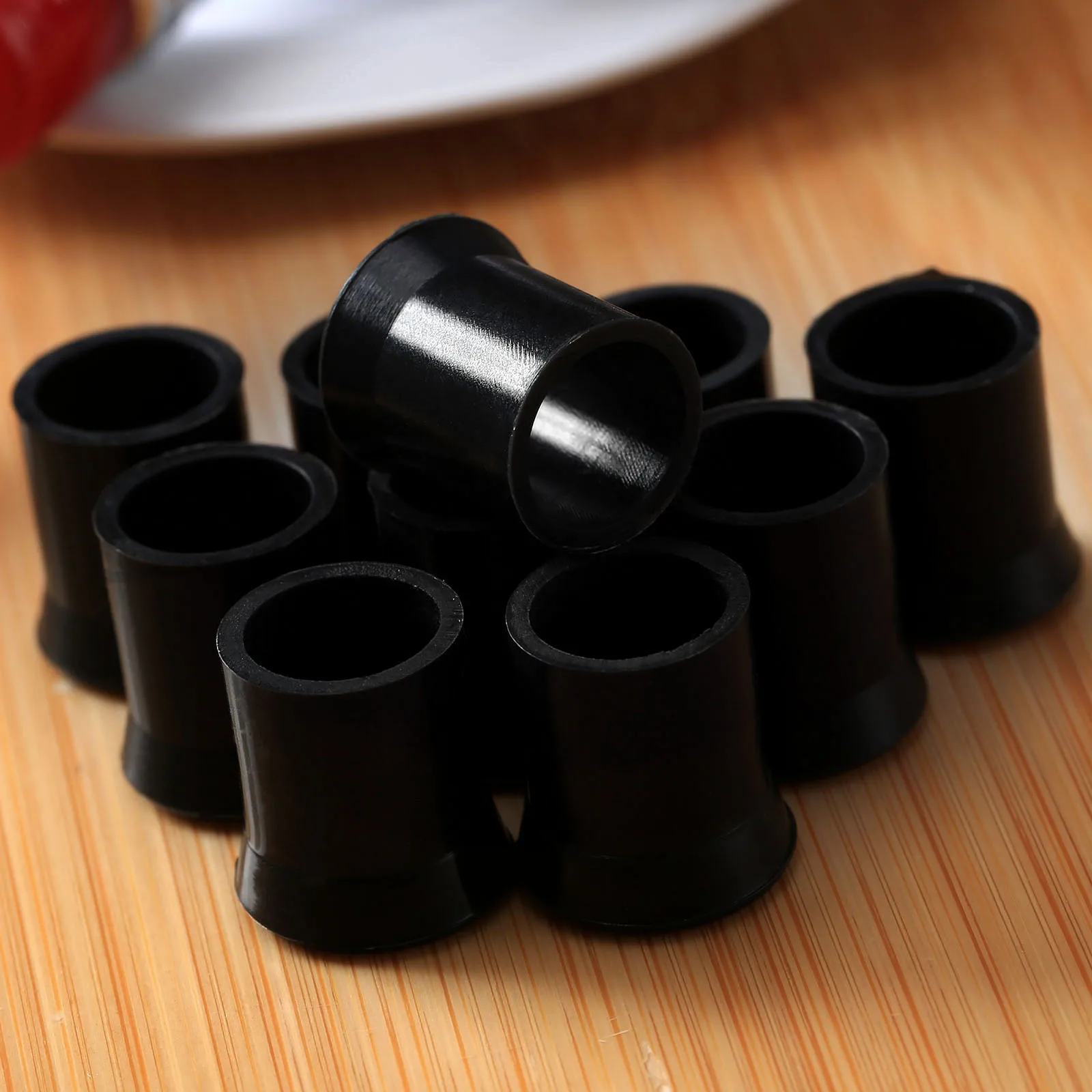 10Pcs/lot Black Rubber Tobacco Pipe 11mm Dia. Smoking Tip Grips Smoke ...