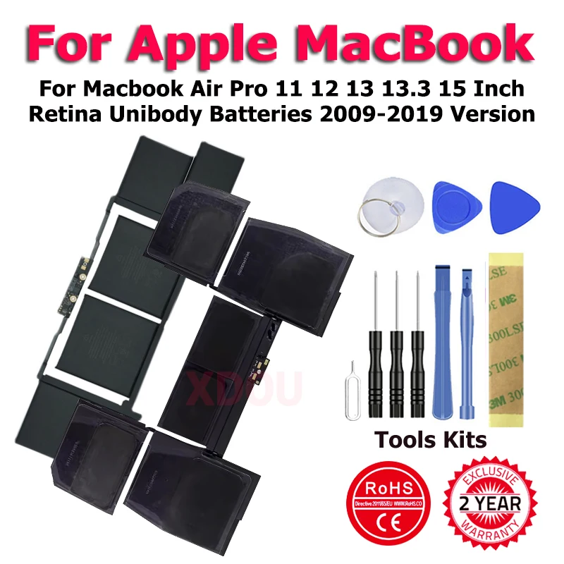 A1953 A1527 A1965 A1406 A1331 Battery For Apple Macbook Air Pro 11 12 ...