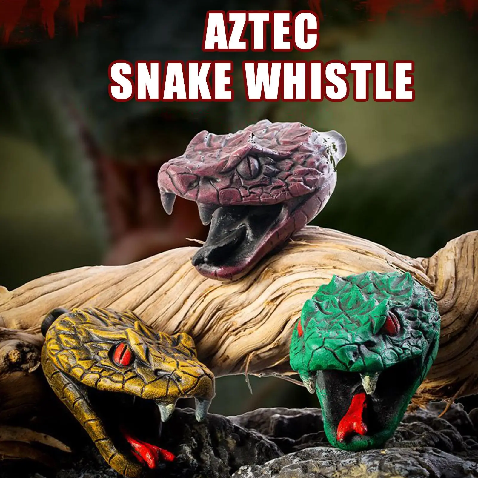 Halloween Whistle Snake Prank Whistle Spoof Resin Halloween Props Prank ...
