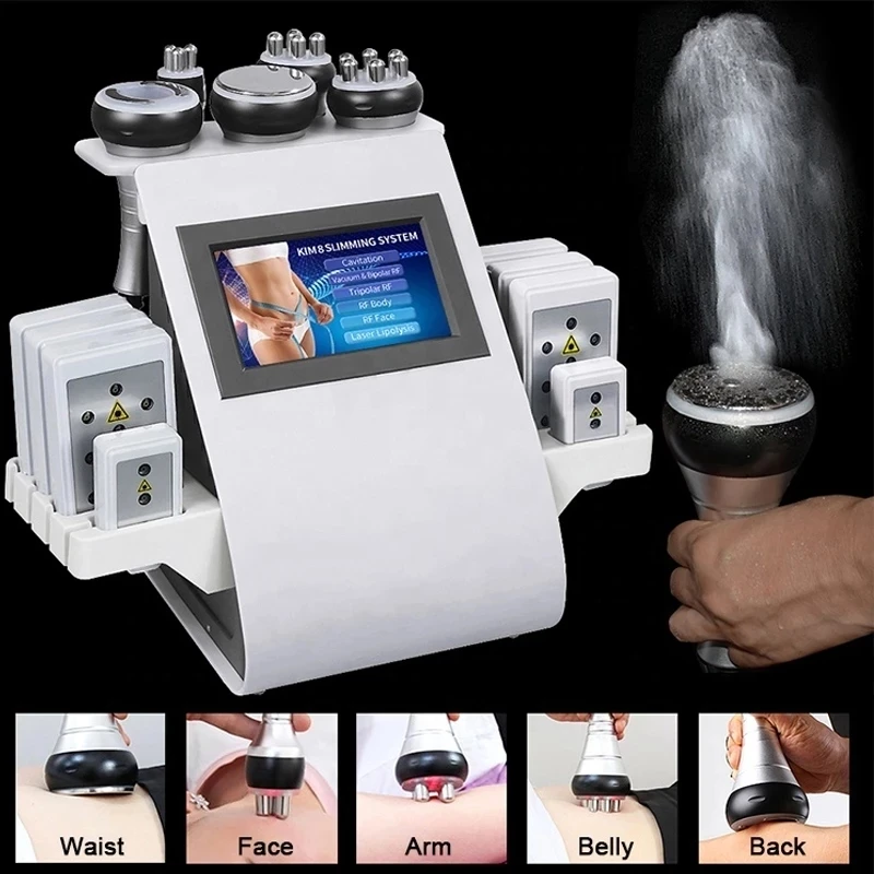6 In 1 Laser Lipo Cavitation Weight Loss Vacuum Radio Frequency Rf ...