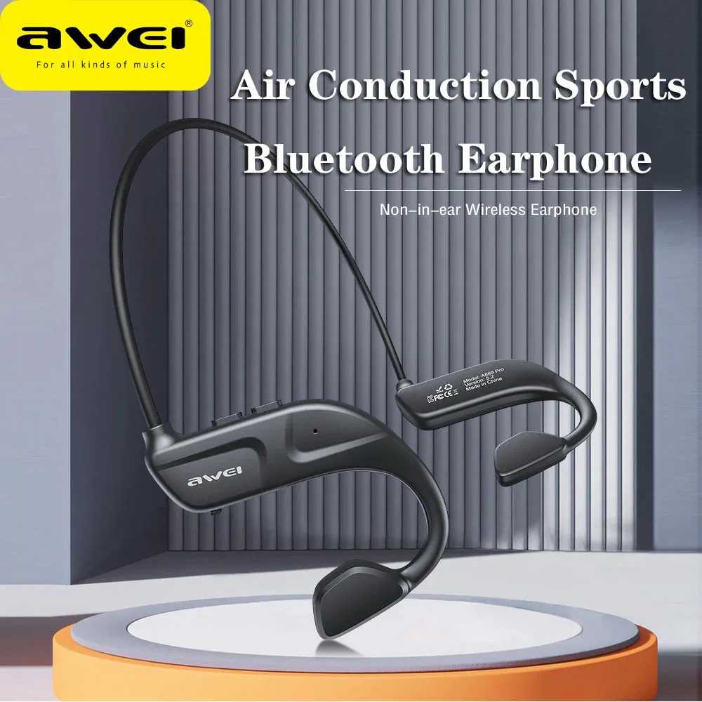 Awei A889BL/A889 Pro Air Conduction Wireless Bluetooth 5.0 Earphones ...