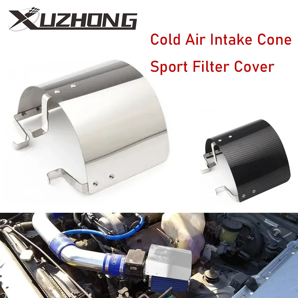 Universal-Air-Intake-Filter-Heat-Shield-Cover-Car-Cold-Cone-Sport-Air ...