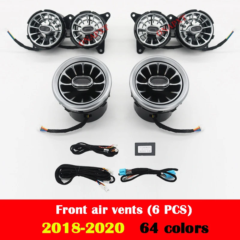 7/64 Colors For Mercedes-Benz S-Class W222 Car Refit LED Ambient Light ...