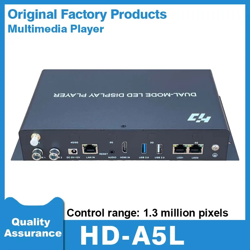LED Display Screen Play Box HD-A5L SMD RGB HUB75 LED Panel TV Full ...
