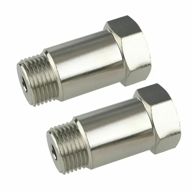 New 4*O2 OXYGEN SENSOR EXTENDER EXTENSION SPACER 45mm M18 x 1.5 02 BUNG ...