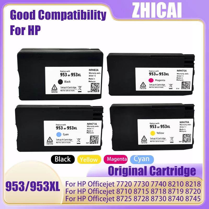 Cartucho-de-tinta-Original-para-hp953-953XL-953-953XL-para-HP-7740-7720 ...