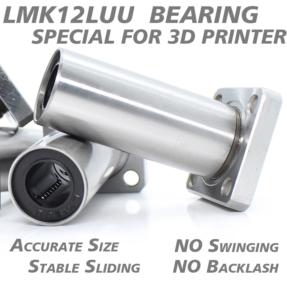 LMK12LUU-Long-Linear-Bearing-12-21-57-mm-ABEC-5-2-Pcs-LMK12-LUU-Square ...