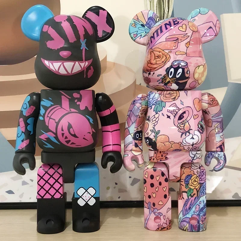 Serie-Bearbrick-400-decoraci-n-de-lujo-para-sala-de-estar-juguetes-de ...