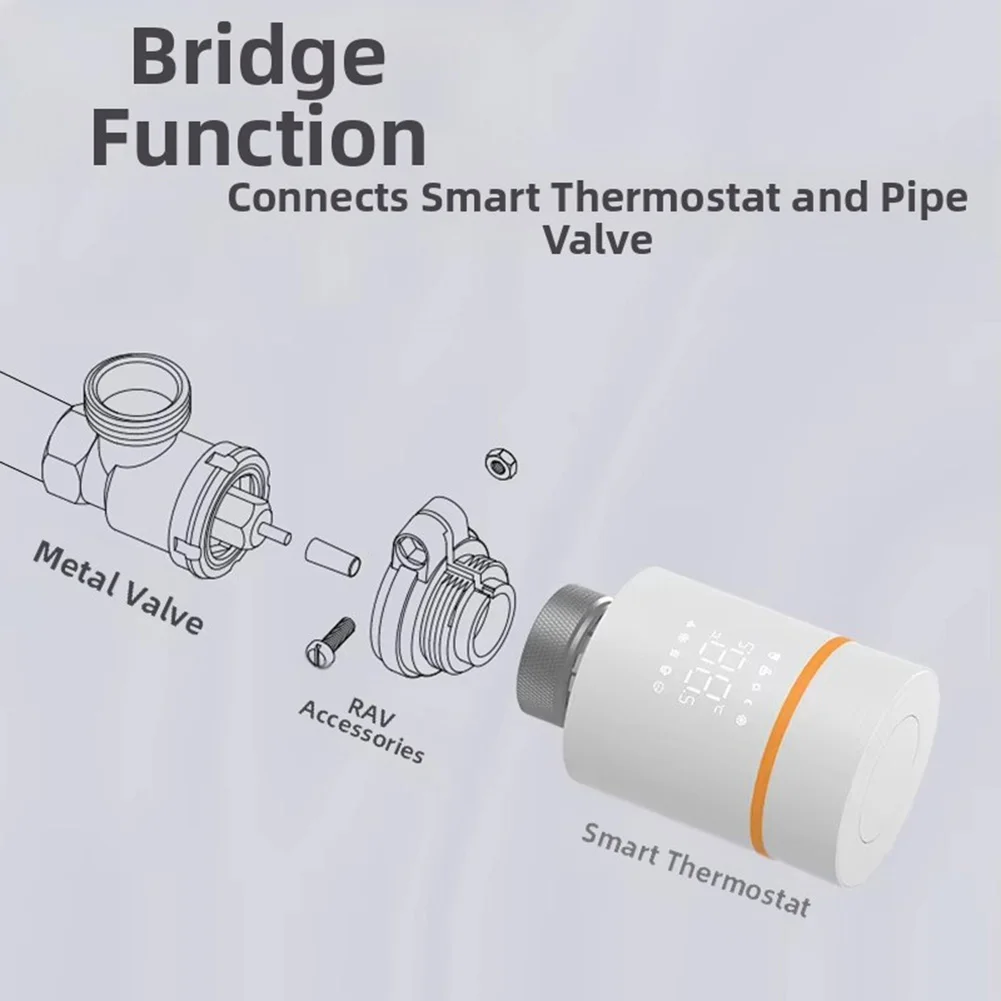 Valve Adapter for TRV Thermostatic Valve Connector Compatible with M30 ...