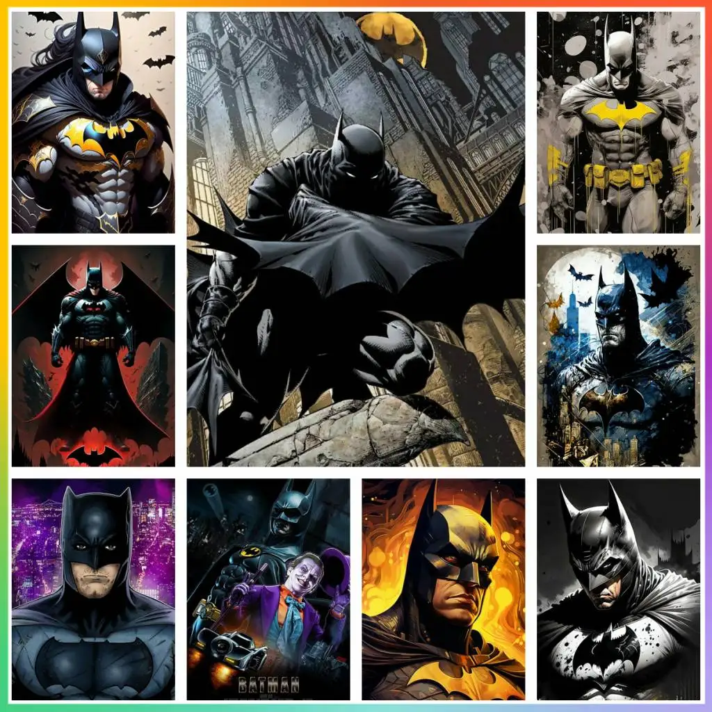 DC-Comics-Batman-5d-Stitch-Art-Diamond-Painting-Mosaic-Artificial ...