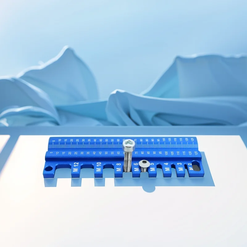 All-aluminum-alloy-portable-tool-simple-screw-drill-length-measuring ...