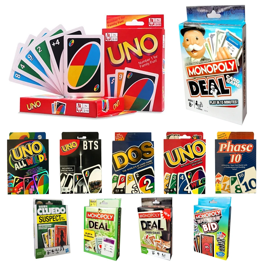 Uno-flip-Jogo-de-tabuleiro-para-entretenimento-familiar-Anime-Cartoon ...