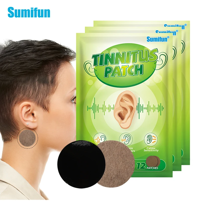 24-48-60pcs-Tinnitus-Treatment-Patch-For-Ear-Pain-Protect-Hearing-Loss ...