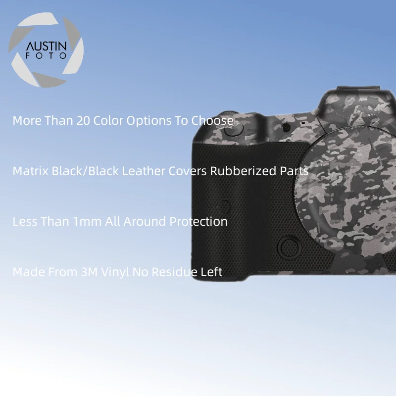 EOS R5 Decal Skin For Canon EOS R5 Camera Skin Decal Protector Anti ...